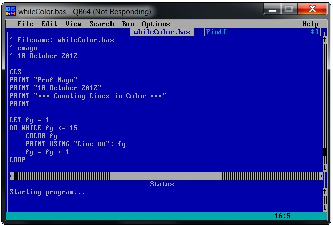 Prof Ms Basic Blog Use Of Pre Test Loops