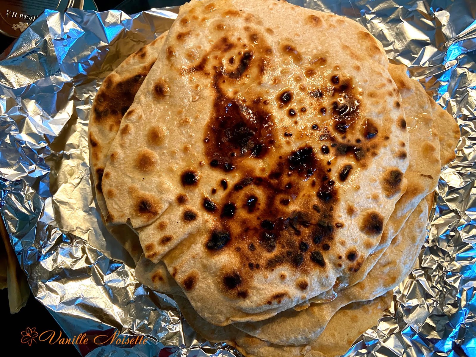 Vanille Noisette : CHAPATHI, le pain Indien