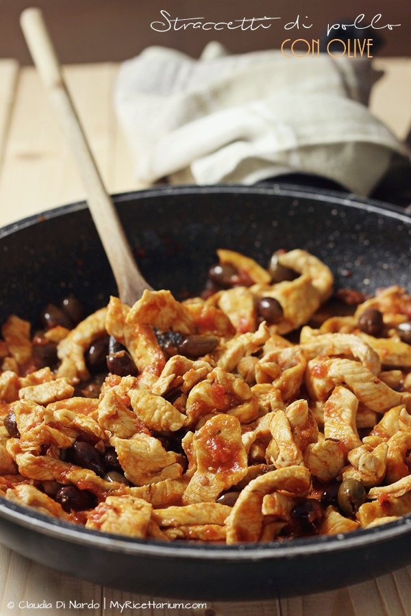 My Ricettarium: Straccetti di pollo con olive e timo