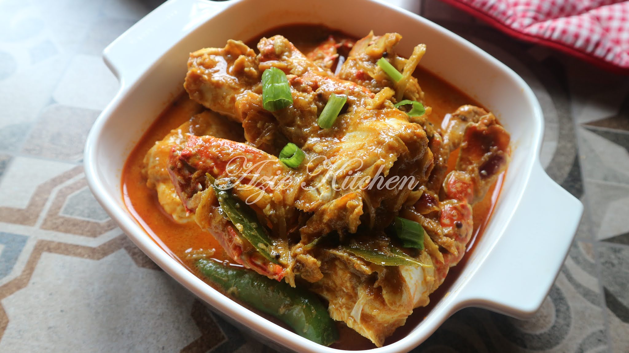 Kari Ketam Sedap - Azie Kitchen