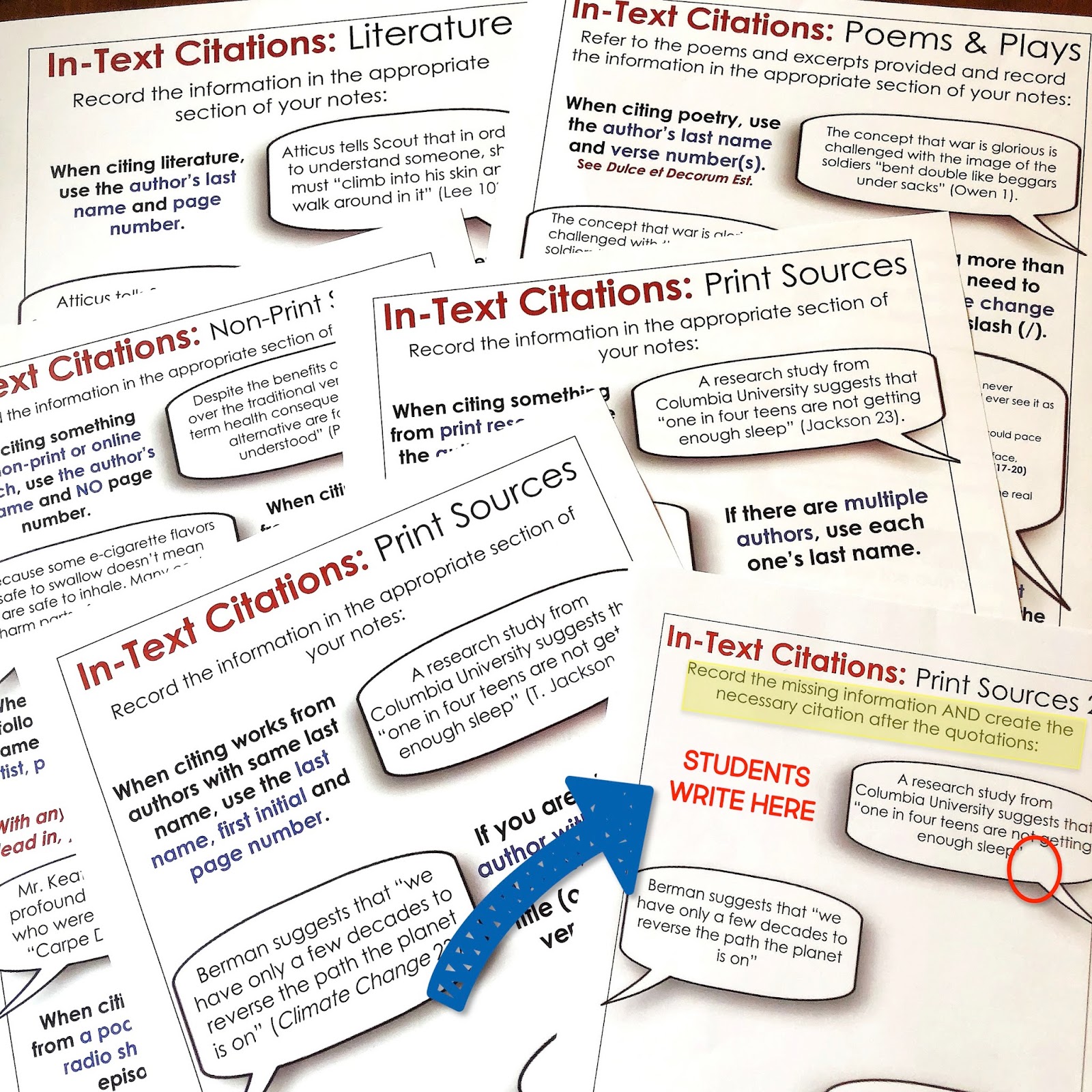 Teaching research skills: active learning - Learning in Room 213