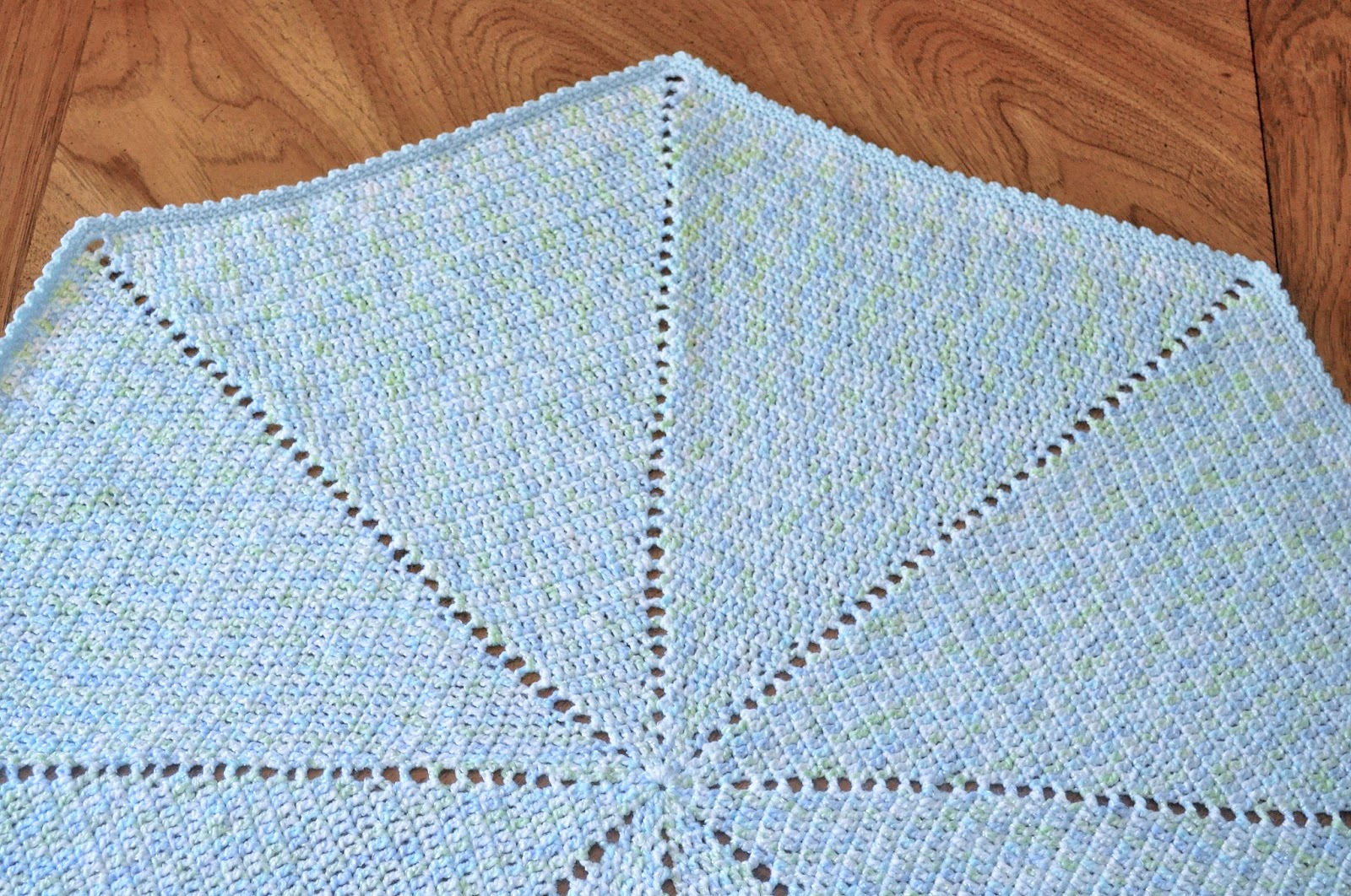 Field Lilies: Octagon Baby Blanket