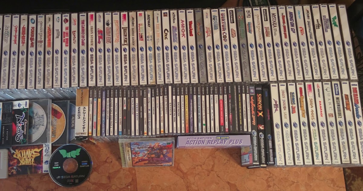 El rincón de los juegos: Coleccion Completa Sega Saturn 1790 roms 600 ...