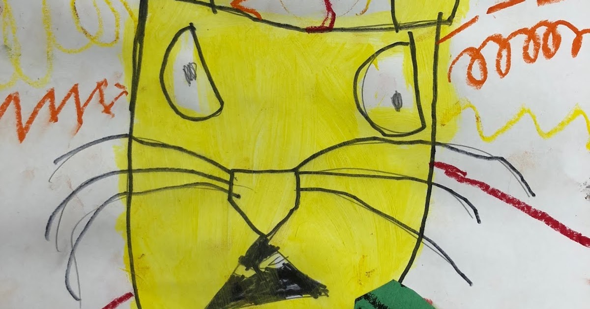 Mrs. Harris' art room: Lions with Lines art lesson for kindergarten