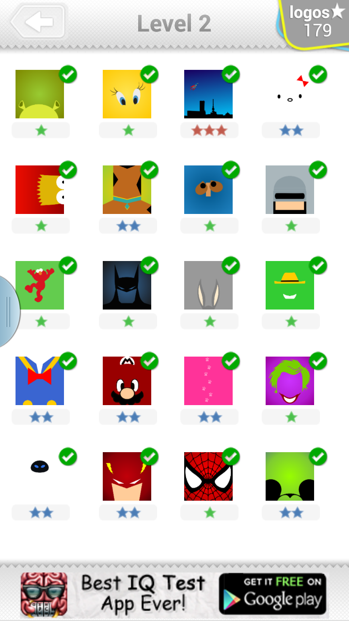 Word Quiz Geek: Pop Icon Quiz Level 2 Characters