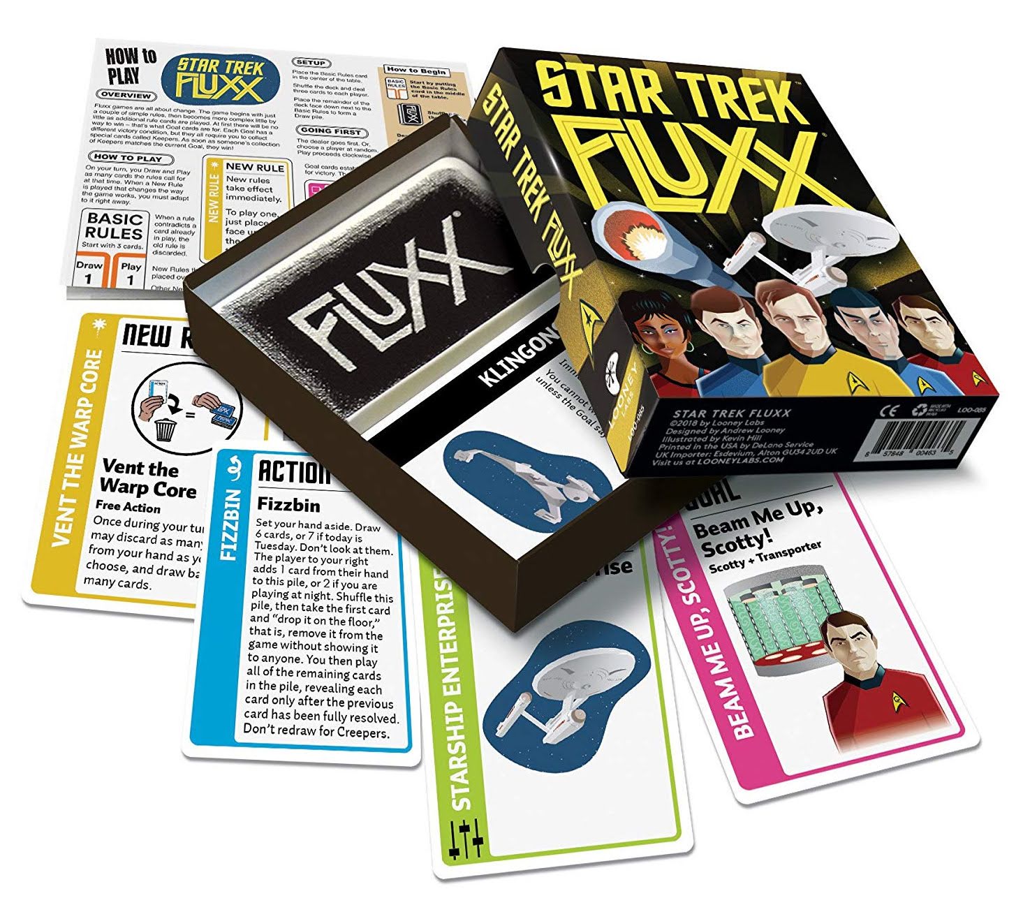 The Trek Collective: Star Trek Fluxx revealed