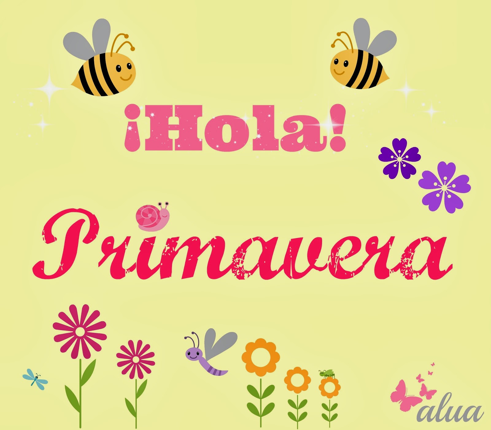 alua::..: Bienvenida Primavera