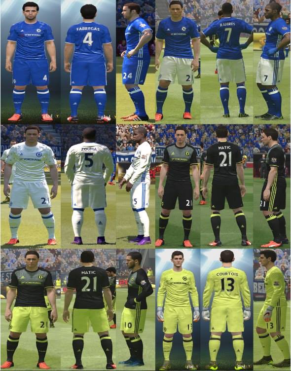 pes-modif: PES 2016 Chelsea Kit Pack 2016-17 by YastRin
