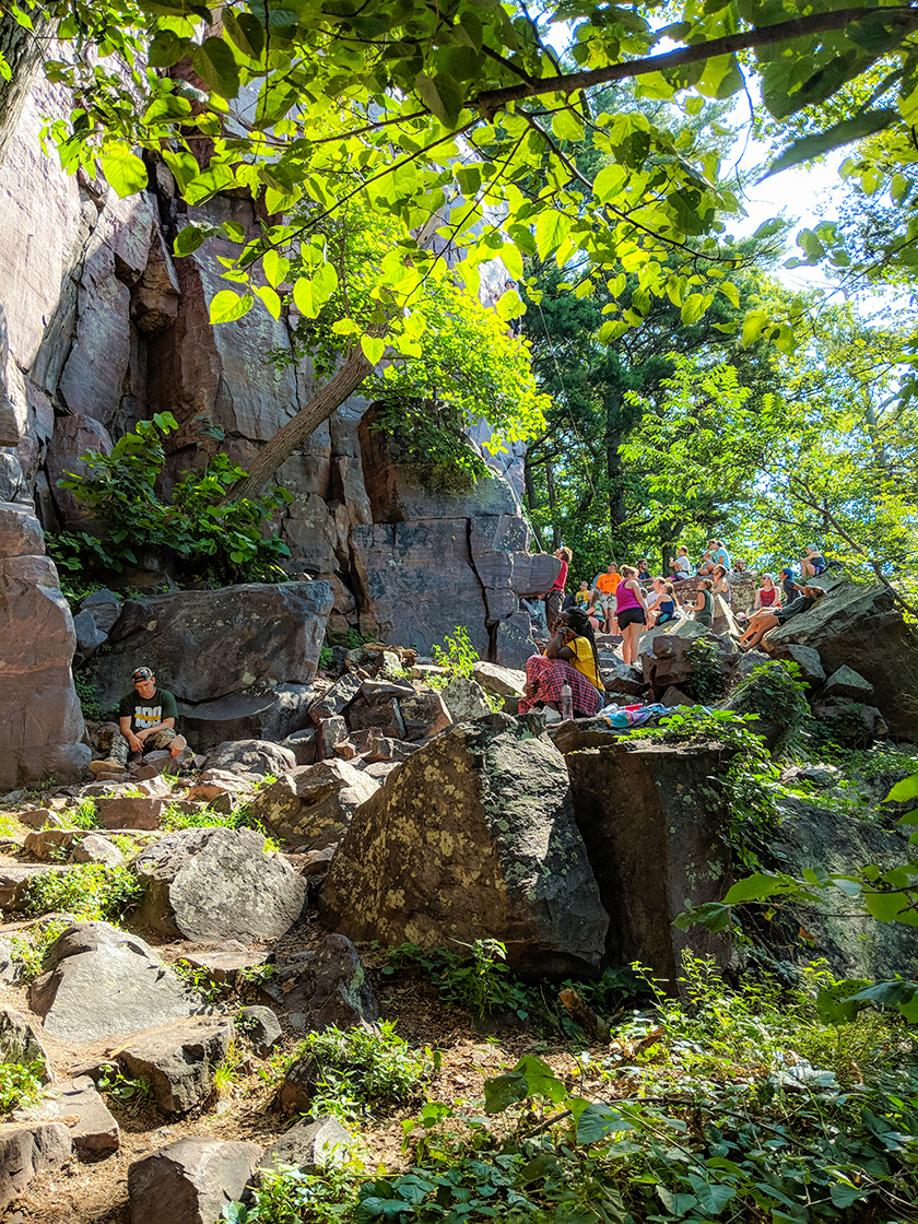 CCC Trail at Devil's Lake State Park