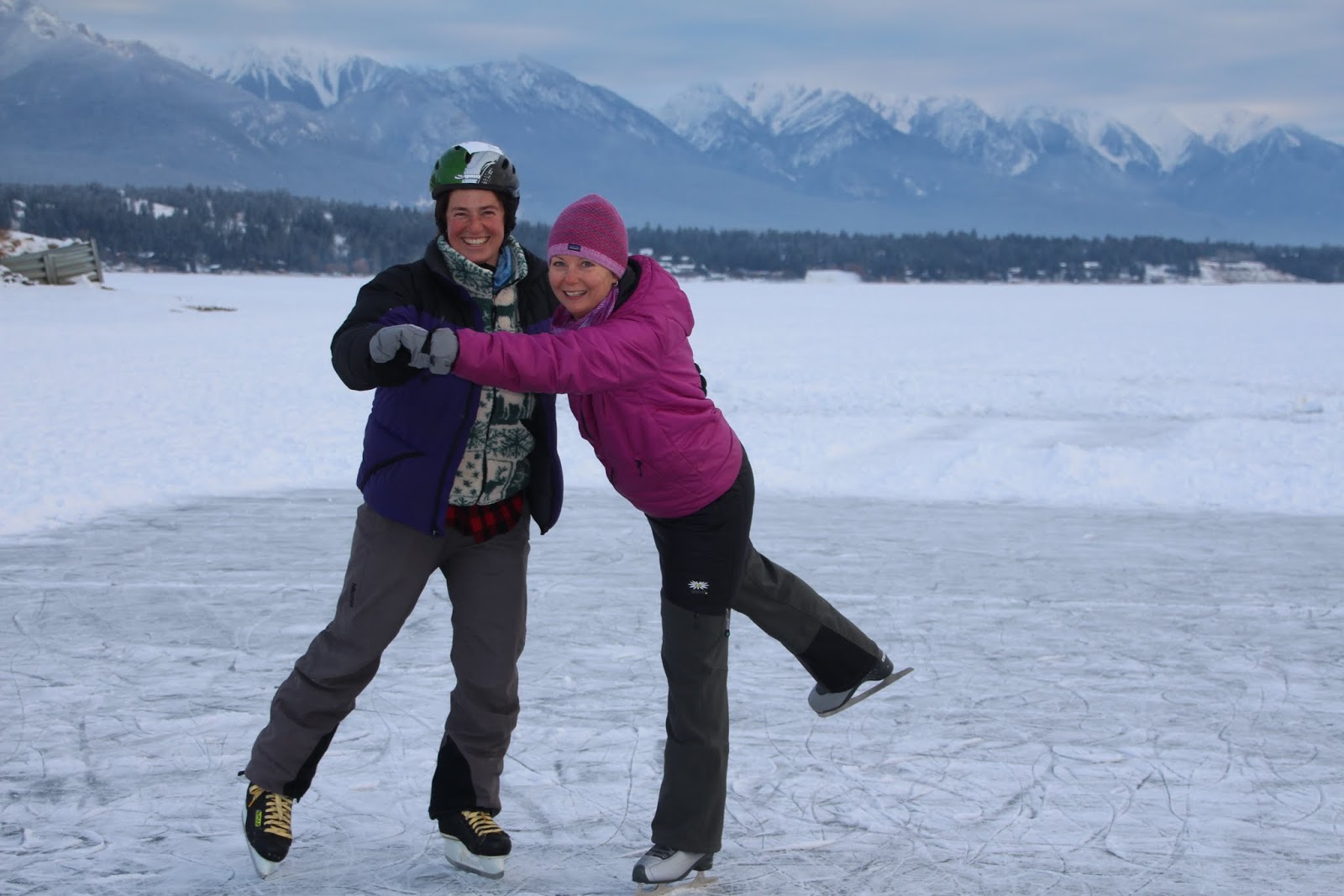 Family Adventures in the Canadian Rockies: Ice Skating with Kids - 10 ...