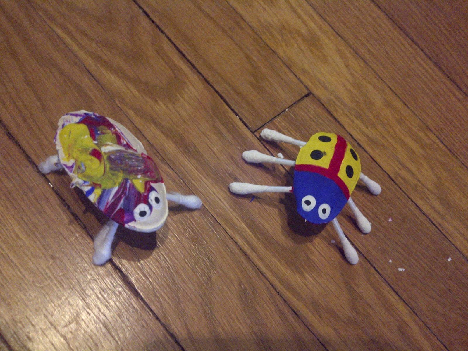 Crafts for Kids: Clay Spoon Bugs