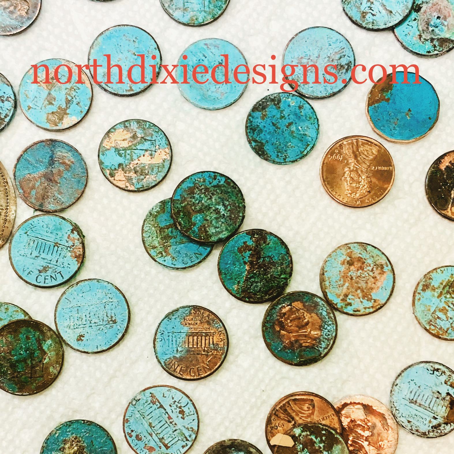 Northdixie Designs: Patina'd Pennies and the Decluttering Your Fantasy ...