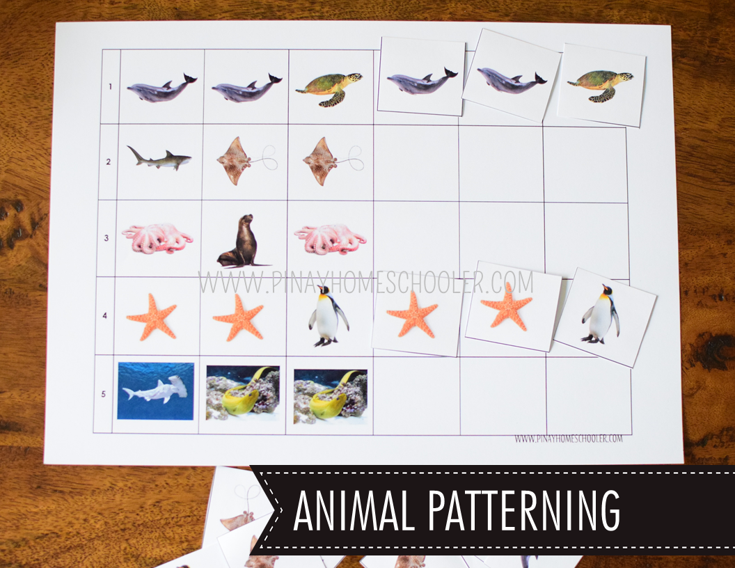 The Pinay Homeschooler: Safari Toob Ocean Printable Activity Pack