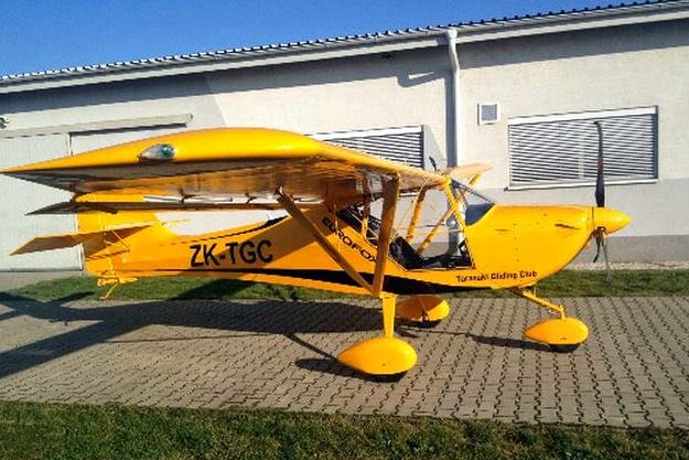 NZ Civil Aircraft: New Year New Eurofox for Taranaki Gliding Club