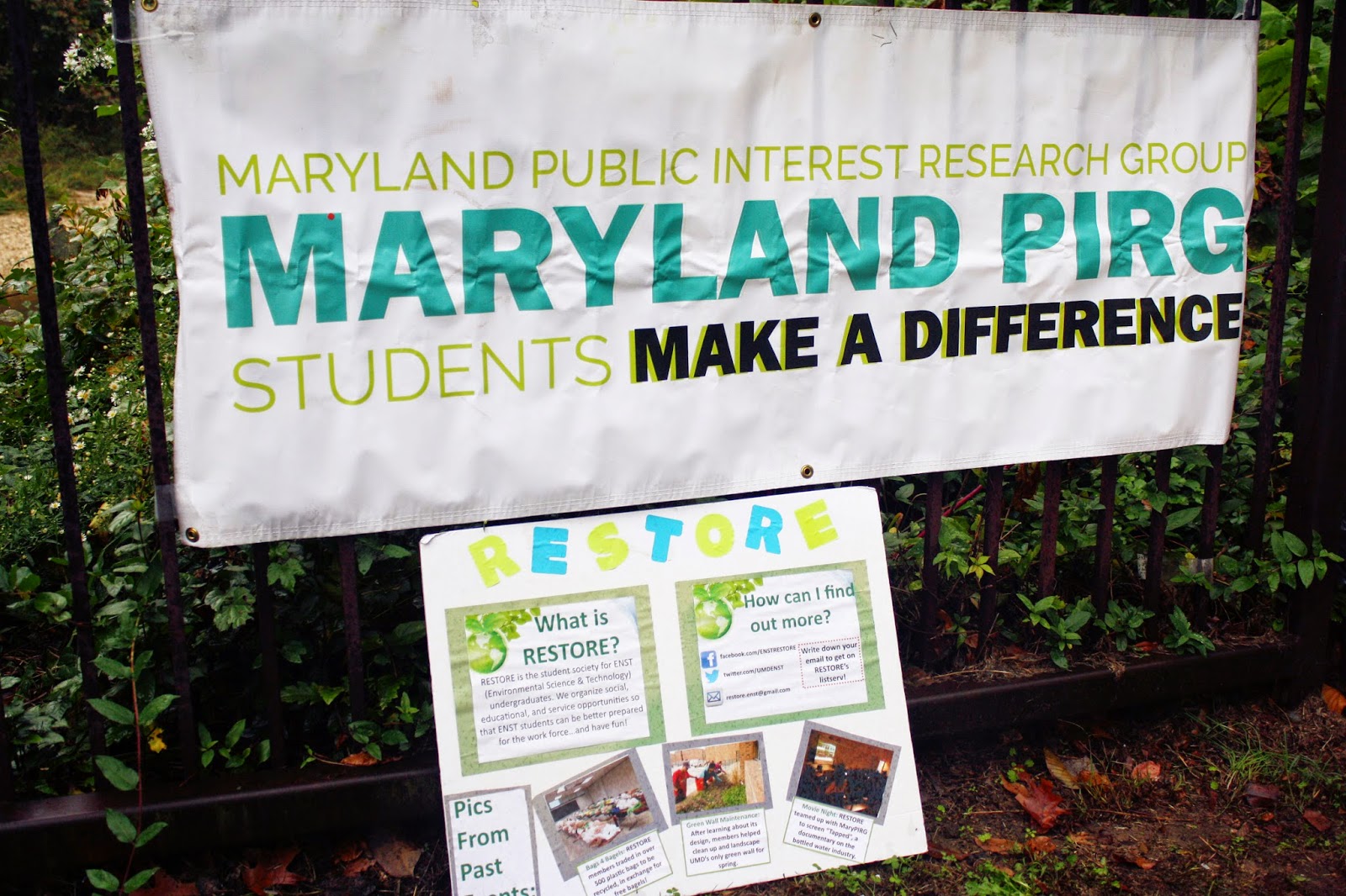 Intro to Multimedia Reporting: MaryPIRG Stream Cleanup