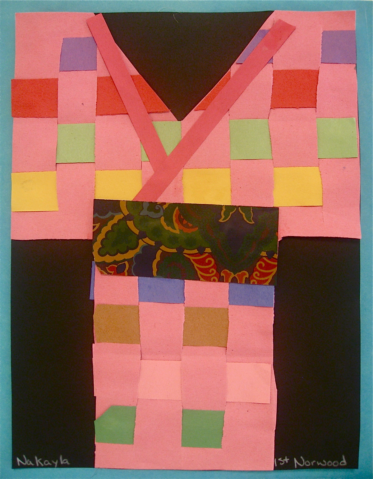 Let's Be Art Smart!: 1st Grade- Japanese Kimono Weavings