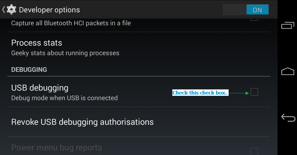 Connect Android Device With Pc In Usb Debugging Mode To Run Appium Test