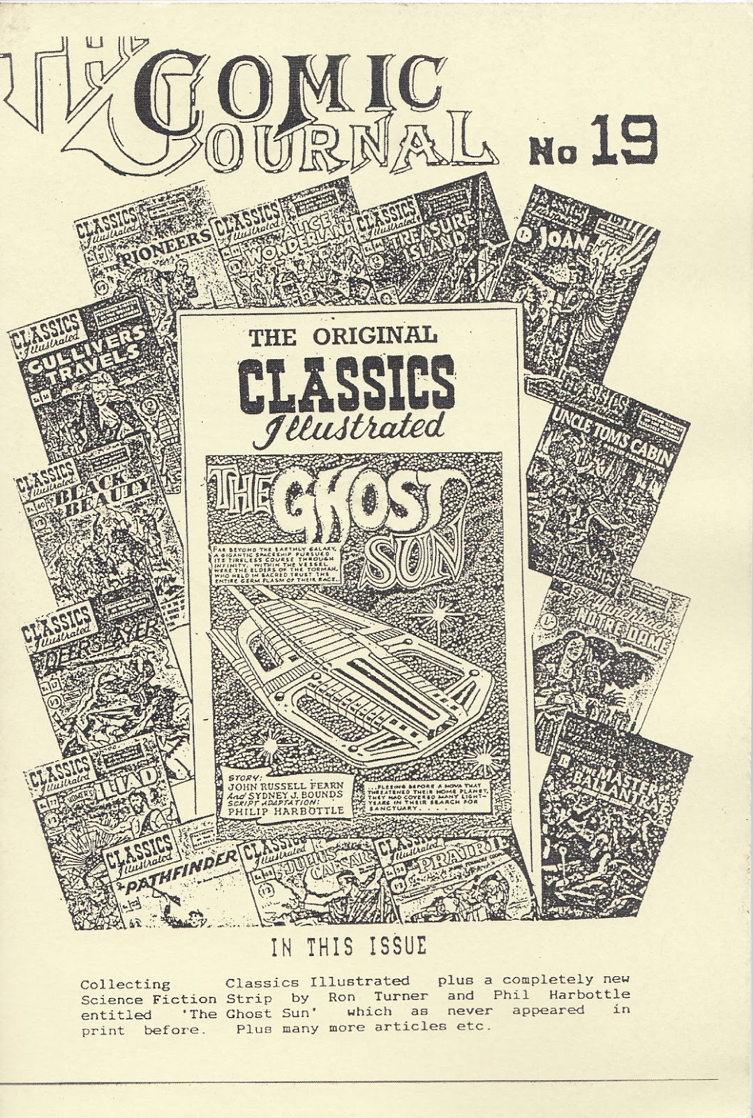 Boys Adventure Comics: Ron Turner art found in old comics fanzines (1)