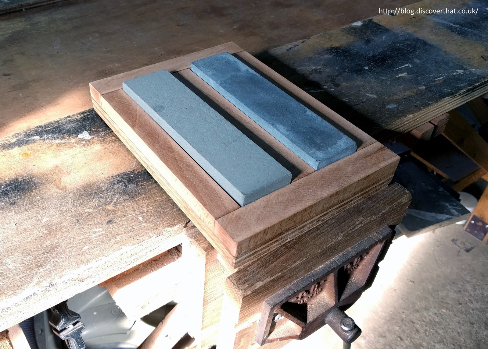 DiscoverThat - Journal: Sharpening block