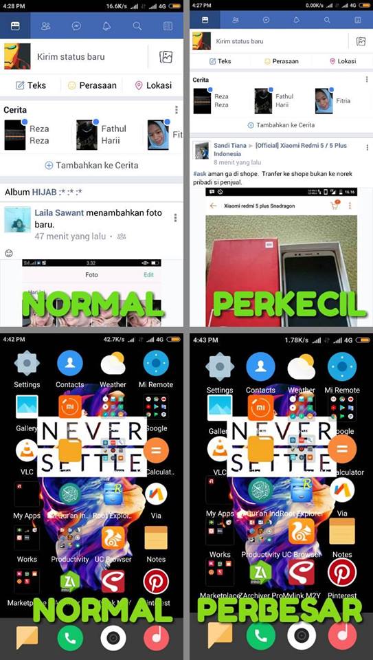 Cara Merubah Ukuran Tampilan Layar di HP Xiaomi - ErDev Blog