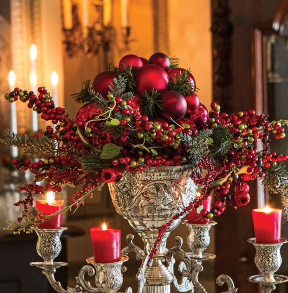 Designing A Christmas Table