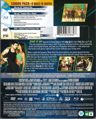 blurayonlinestore: Step Up 3D Blu-Ray Out By Touchstone Pictures
