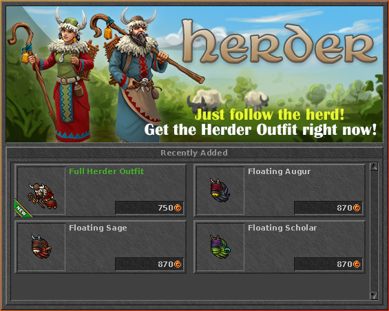 Novo Outfit - Tibia Life