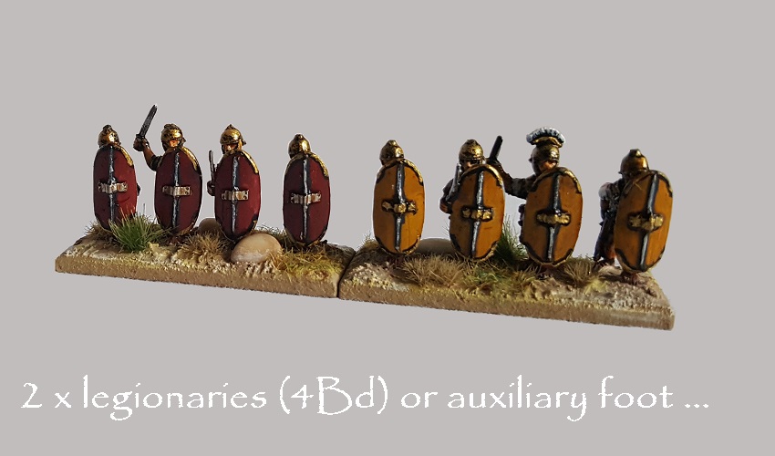 Ancients on the Move: DBA Special: II/49 Marian Roman (15mm)