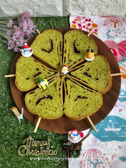 cathy's joy: Christmas Tree Bread