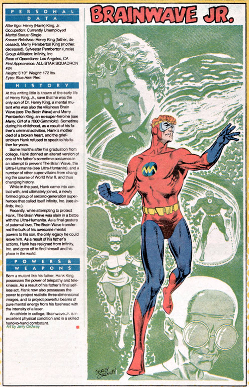 Who's Brainwave Jr.?