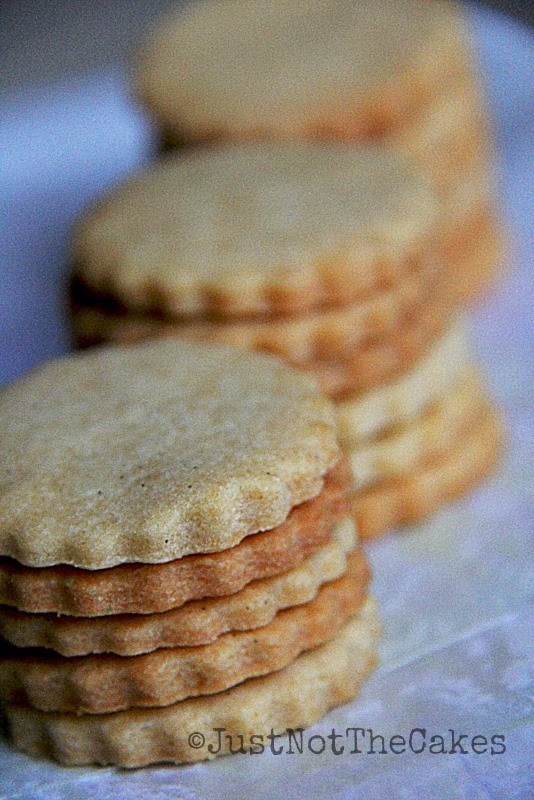 JUST NOT THE CAKES: Eggless Biscuit Sables - With a healthy Twist