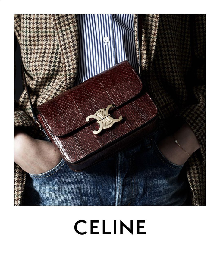 DIARY OF A CLOTHESHORSE: CELINE Winter 2018 Collection campaign