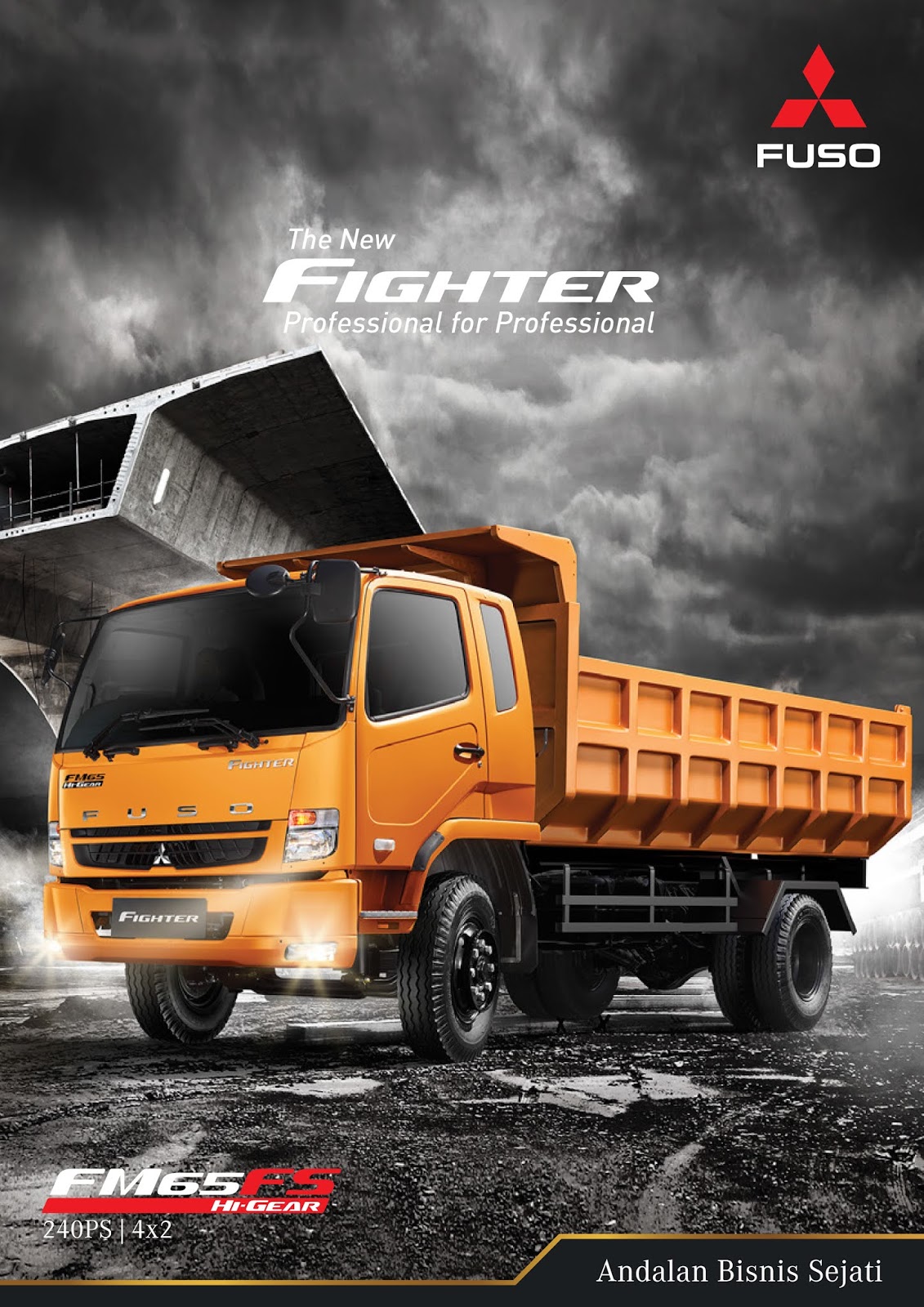 Mitsubishi Fighter FM 65FS - High-Gear - 240 FS - 4x2 >> Dealer Mobil ...
