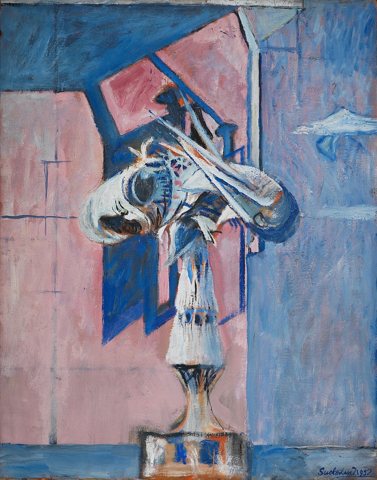 Enjoy some Damn Fine Art : Graham Sutherland. Head on a Balcony, 1952 ...