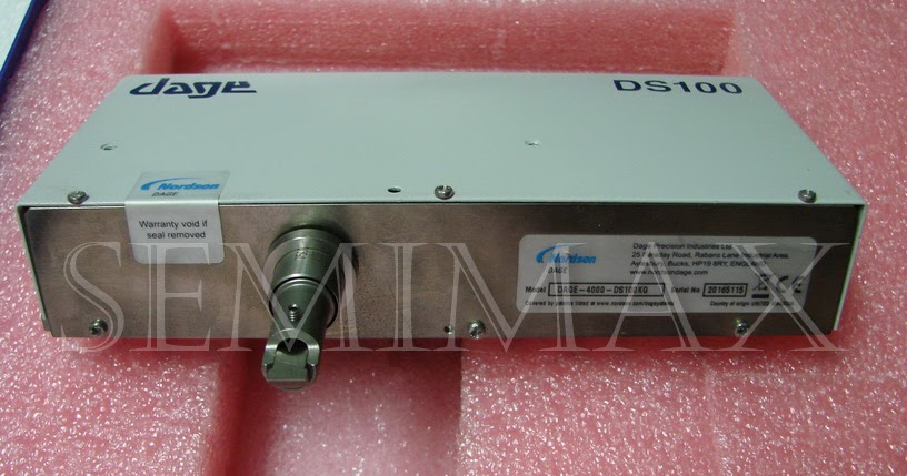 Semiconductor Equipment: Dage 4000 Bond Tester DS100 KG DS 100KG Die ...