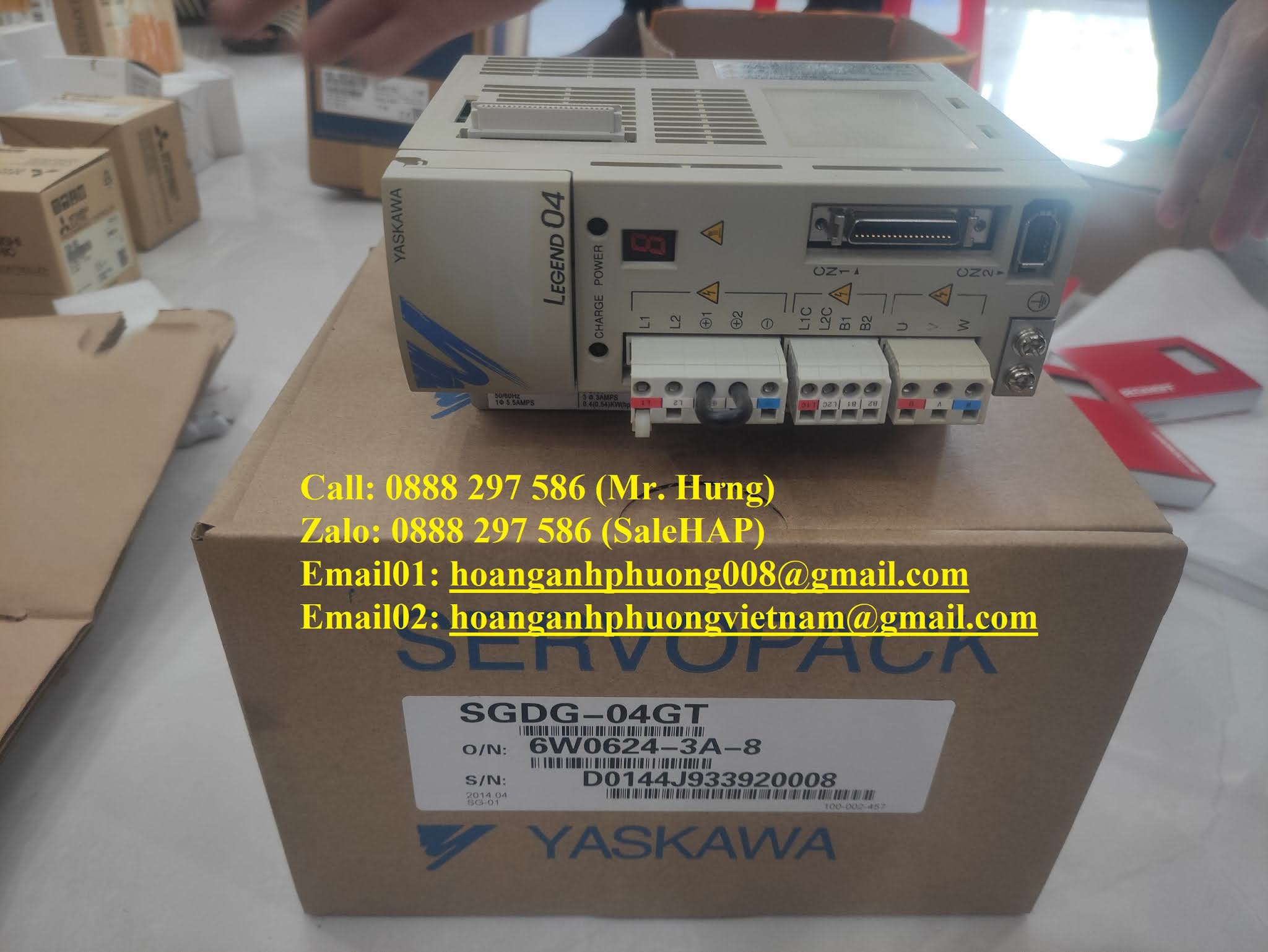 Bộ điều khiển động cơ servo SGDG-04GT Yaskawa