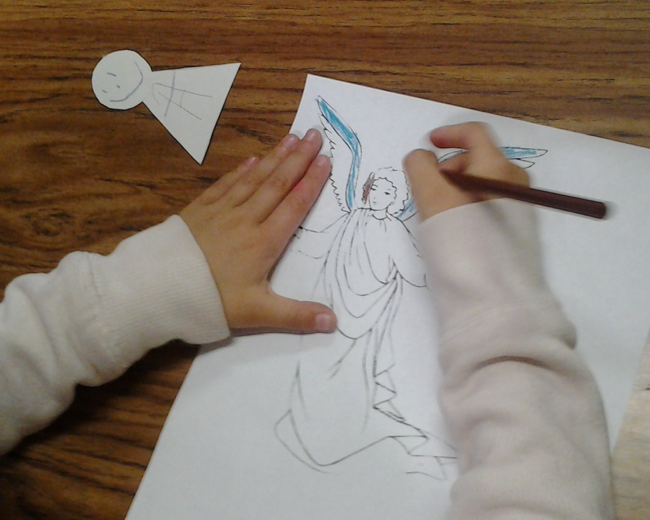 Eagle Nest Mom: Jr. Church Craft: A is for Angel