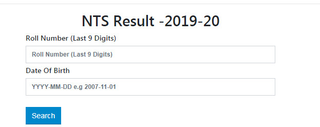 NTSE RESULT PUBLISHED - DIRECT LINK