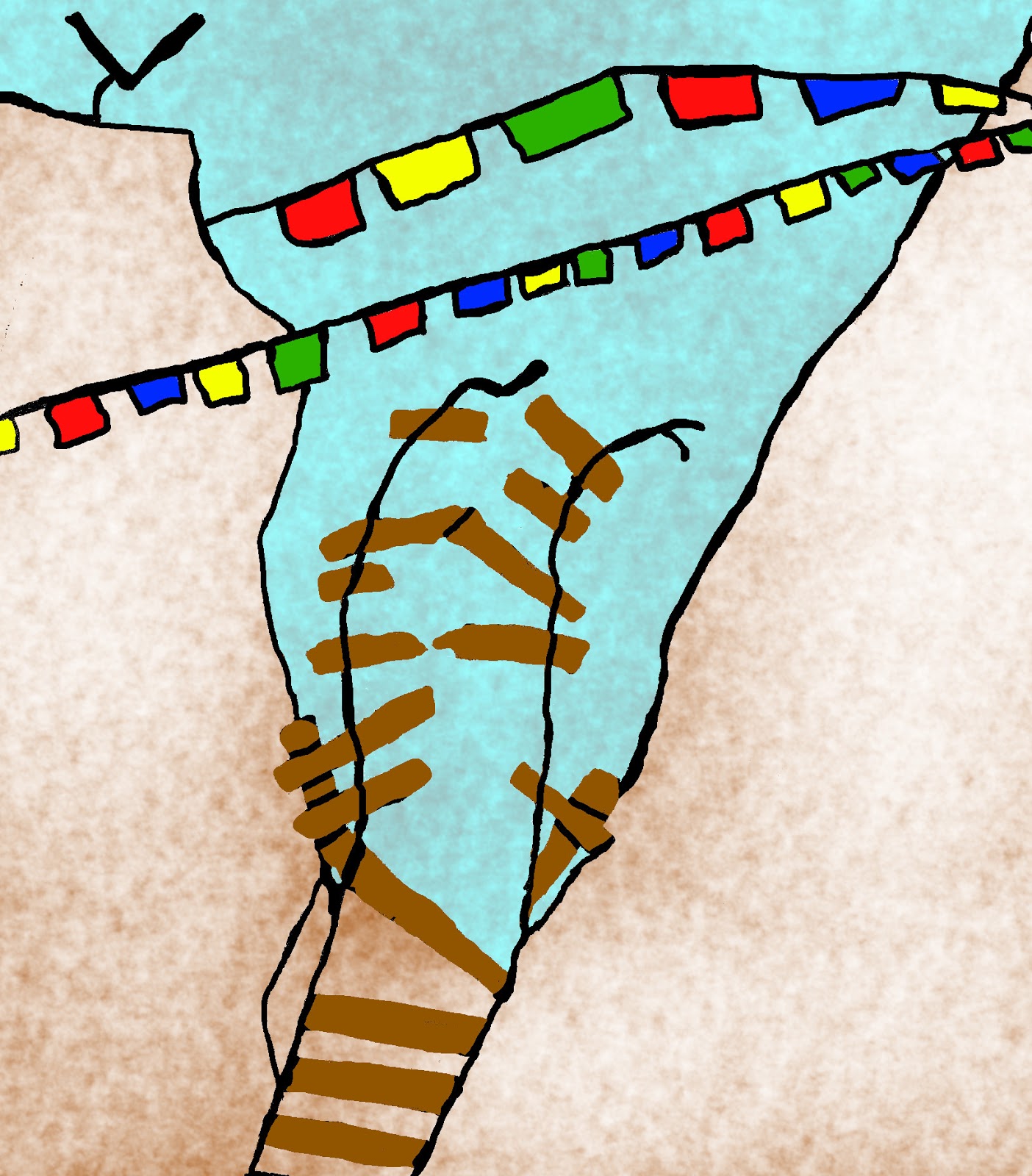 Expedition Everest Disney Parks Drawing