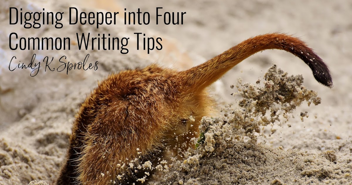 The Write Conversation: Digging Deeper into Four Common Writing Tips