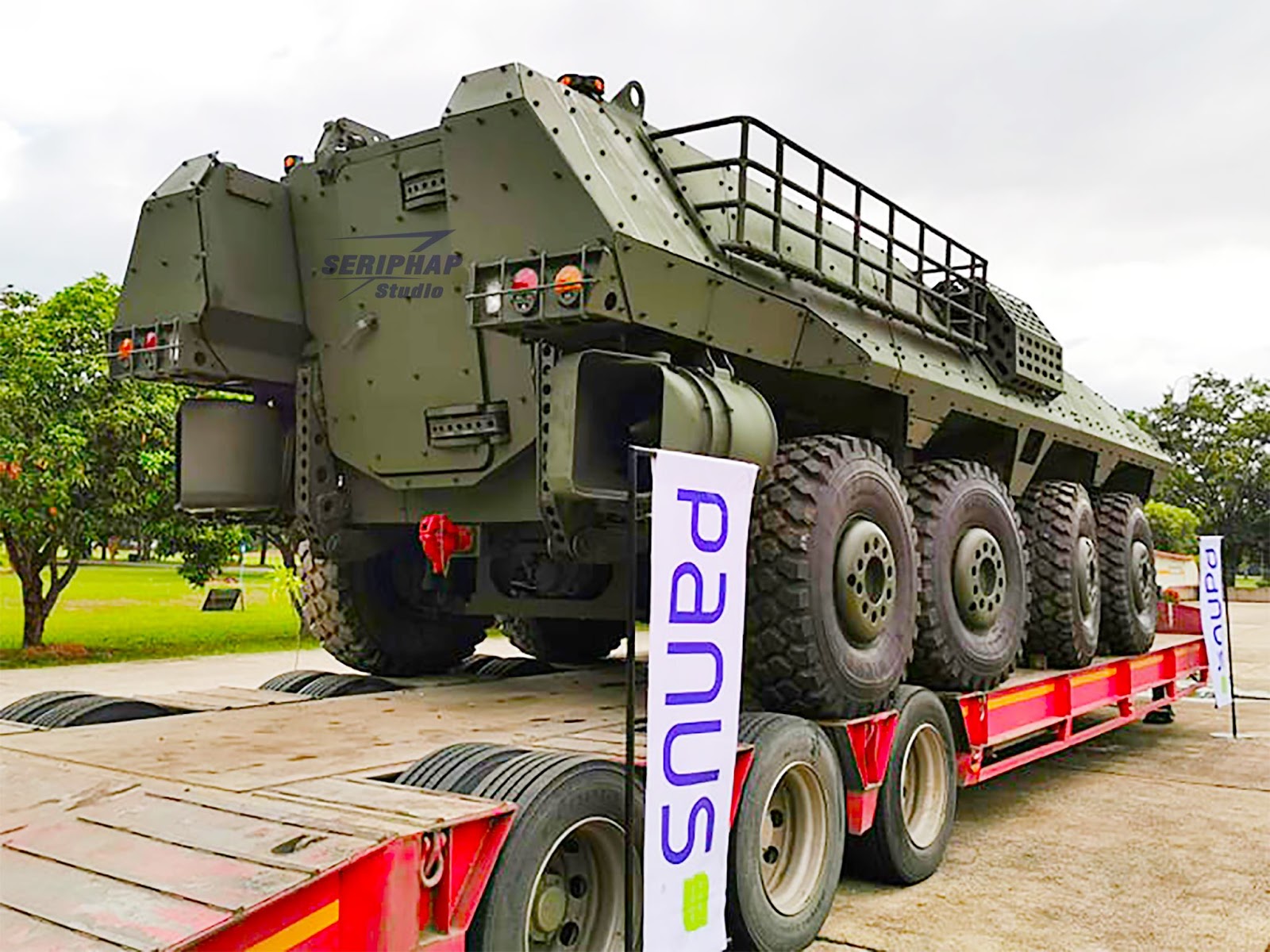 SNAFU!: Prototype 8x8 armored vehicle being developed for the Royal ...