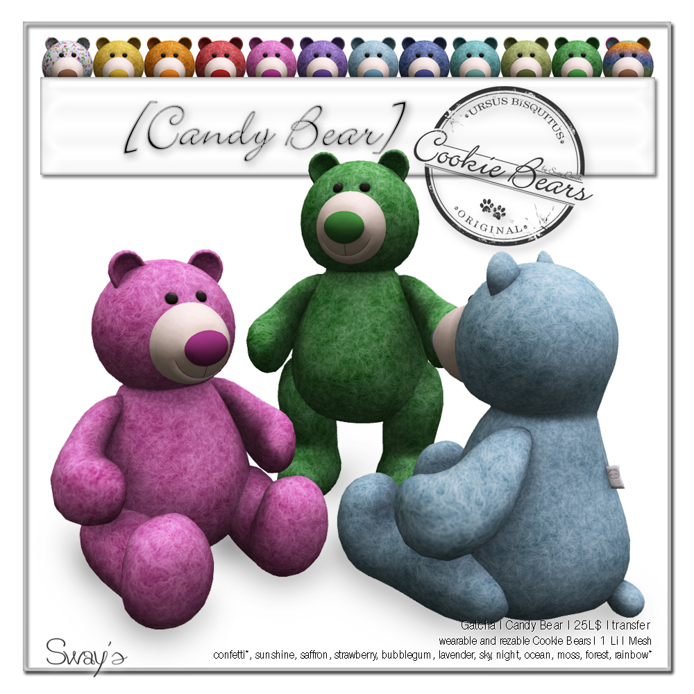 Sway's: Candy Bears for the Arcade