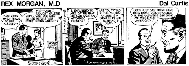 In Search of Rex Morgan, MD: 1975 Comic Strips: A Summary