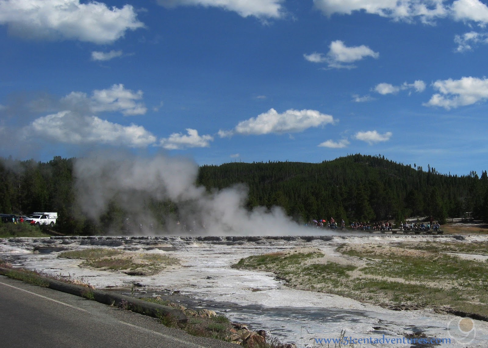 51 Cent Adventures: Great Fountain Geyser - Yellowstone National Park