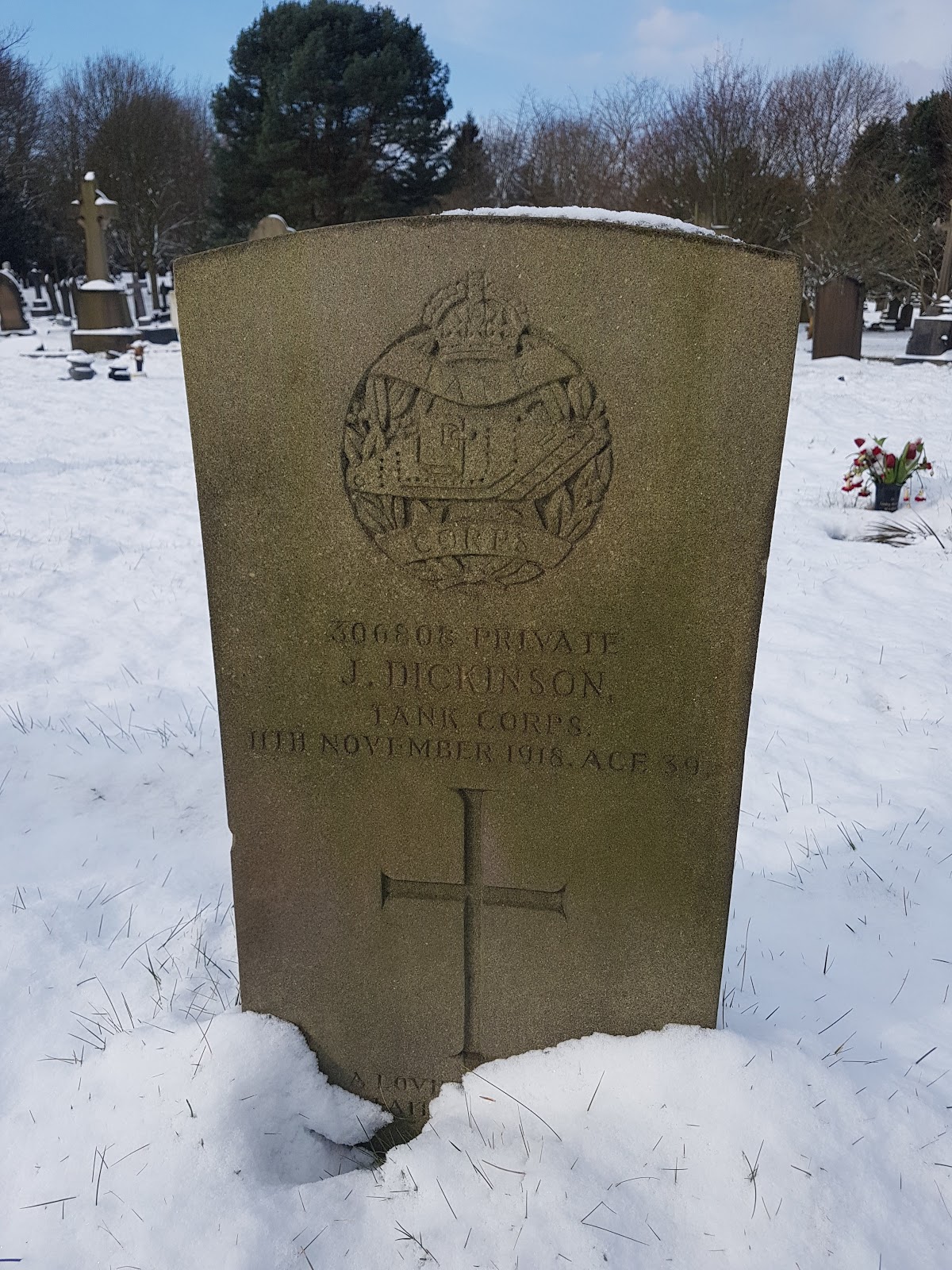 War Graves and Memorials: Stockport Cemetery and Crematorium.
