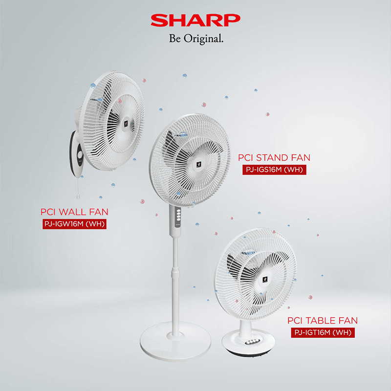 Sharp introduces a new air purifier and electric fans with ...