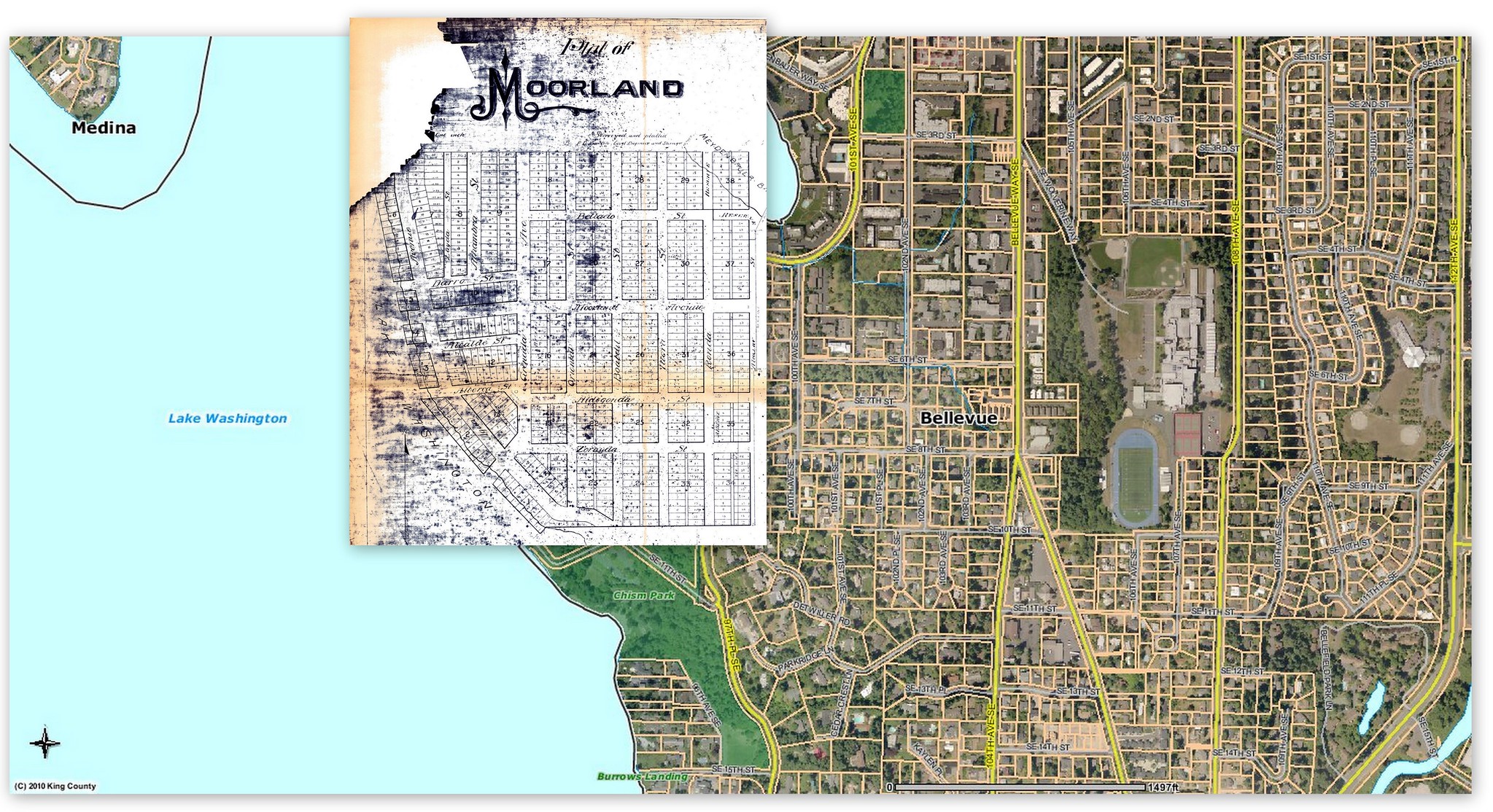 History of Bellevue, Washington: 1890 - 1913