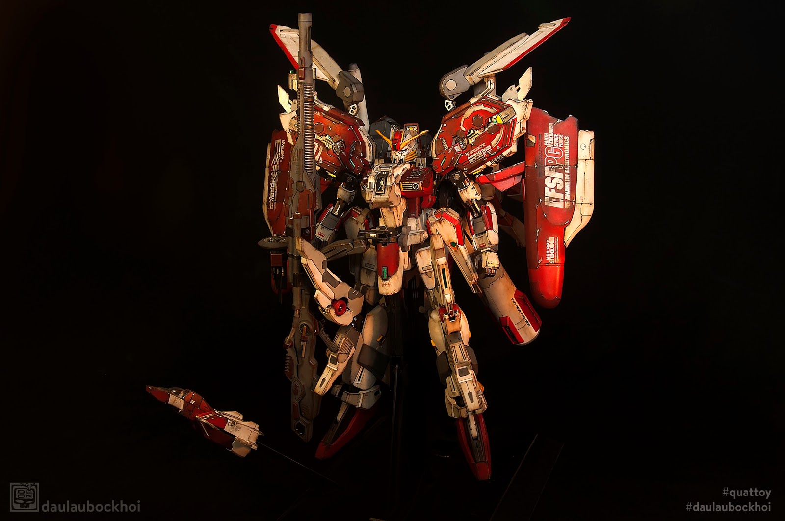 Custom Build: MG 1/100 Ex-S Gundam + Alpha Azieru