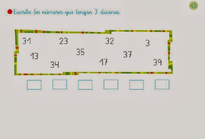 FUERTEMIMOPLATA (el blog de 1º de Primaria): NÚMEROS HASTA EL 39
