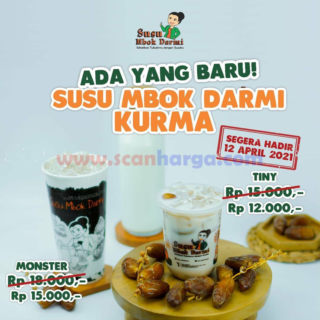 Susu Mbok Darmi Promo Menu Baru Rasa Kurma Harga Mulai Dari Rp 12.000 ...